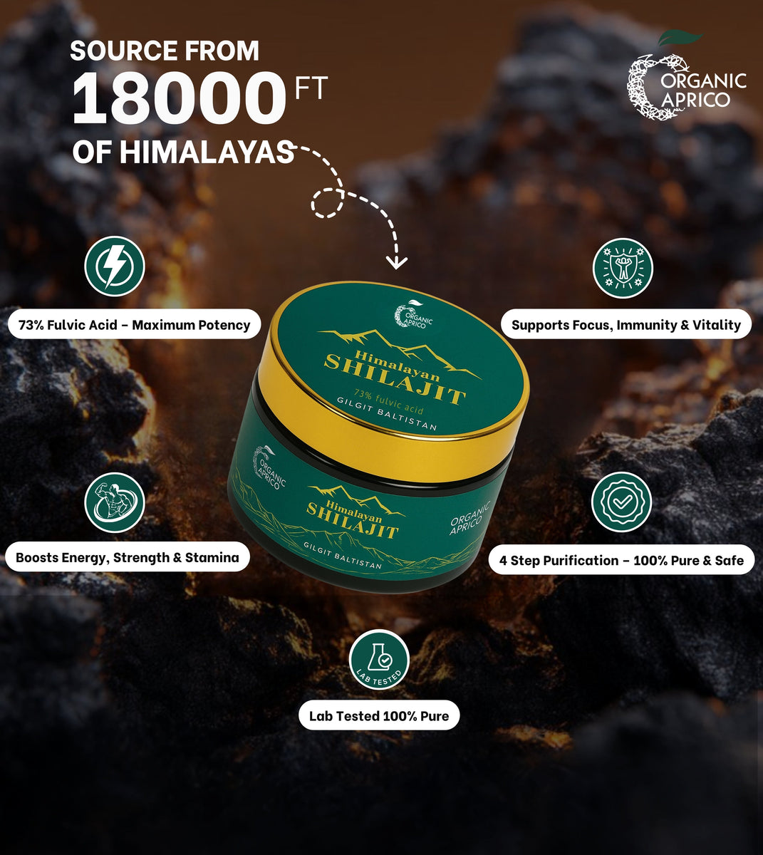 Organic Lab-Tested Shilajit Germany – From Trusted Producer | Organic